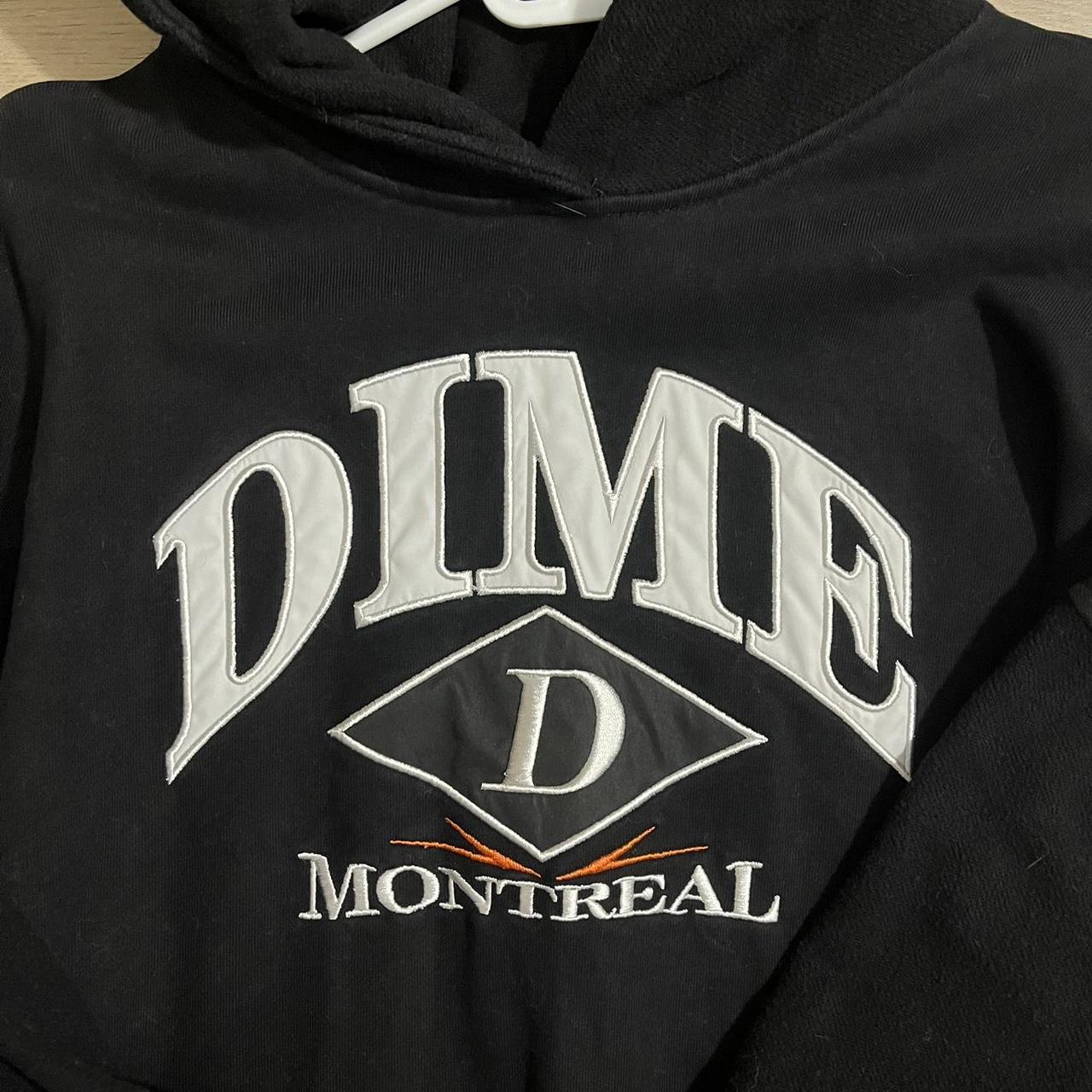 Dime MTL Black Hoodie - size medium - this hoodie... - Depop