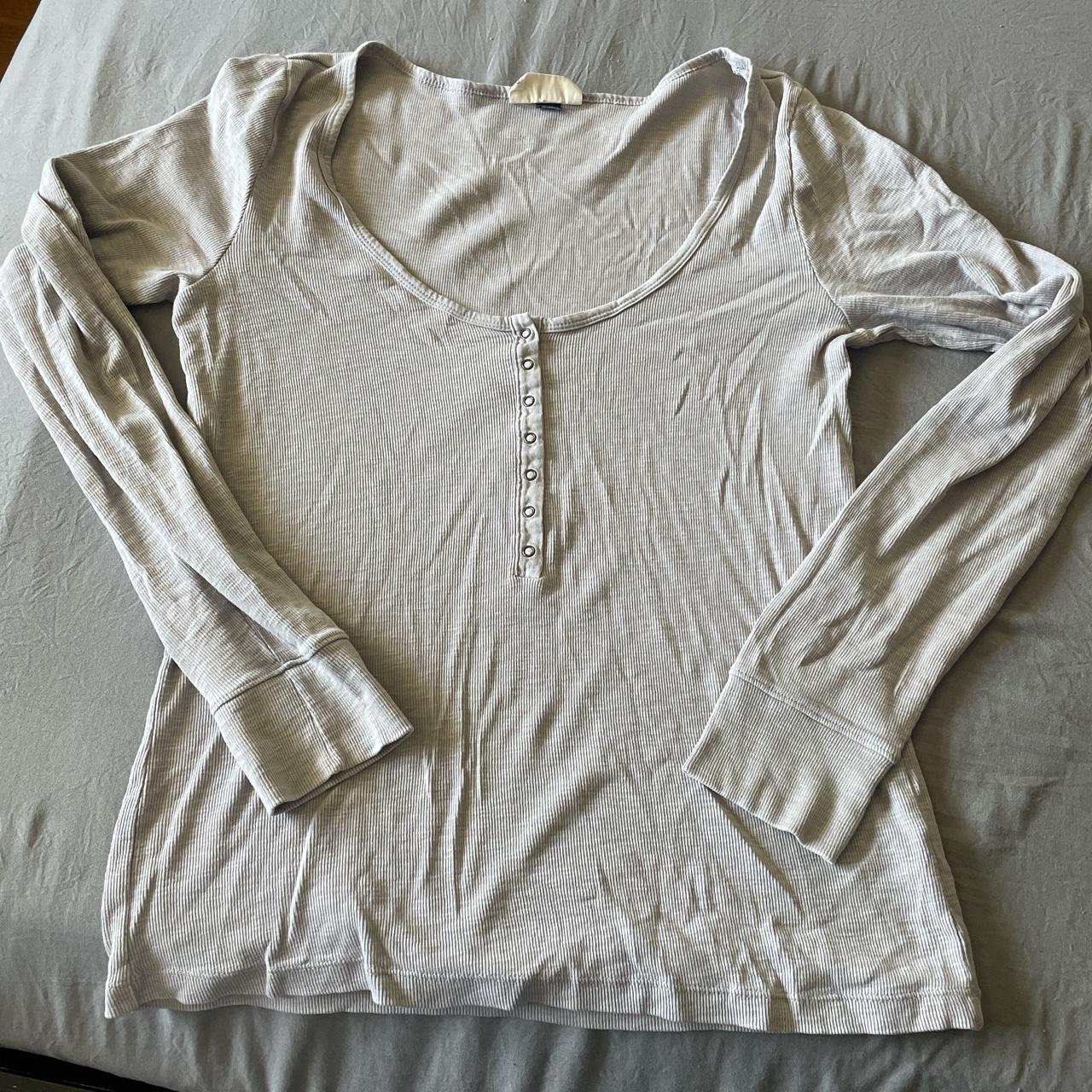 Universal Thread long sleeve with buttons down... - Depop