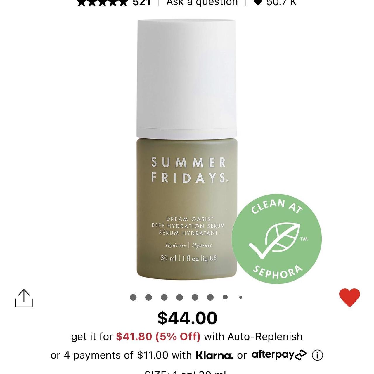 Summer Friday Dream Oasis serum Sephora... - Depop