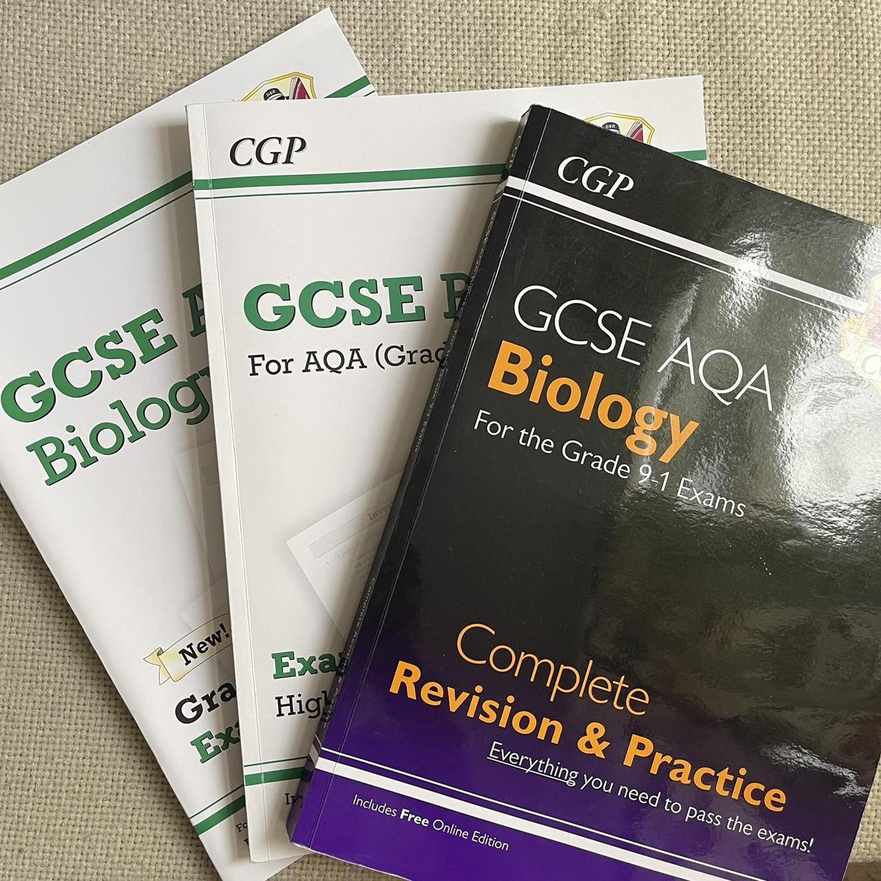 CGP GCSE AQA Biology Revision and Practice... - Depop