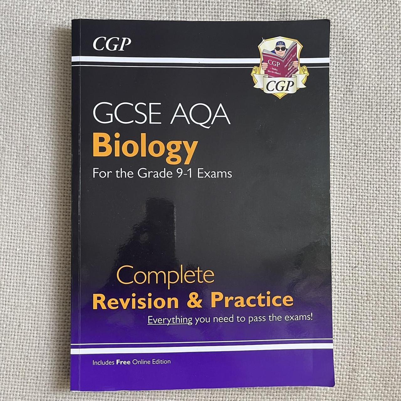 CGP GCSE AQA Biology Revision and Practice... - Depop