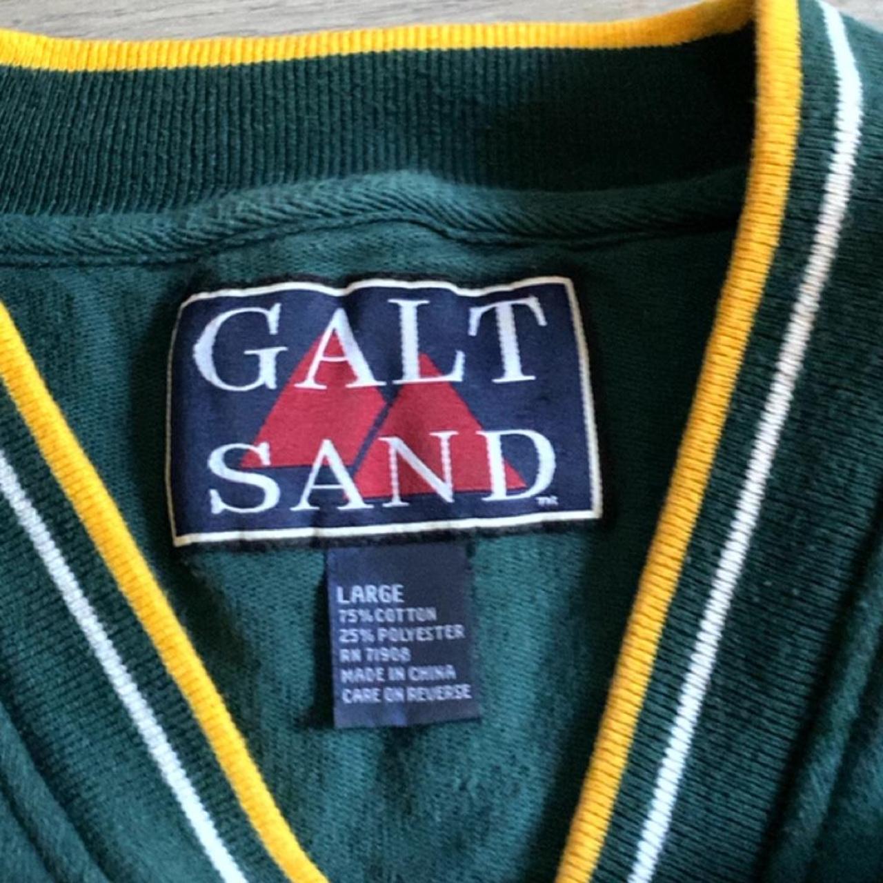 Vintage 90s Galt Sand Green Bay Packers Sweatshirt... - Depop