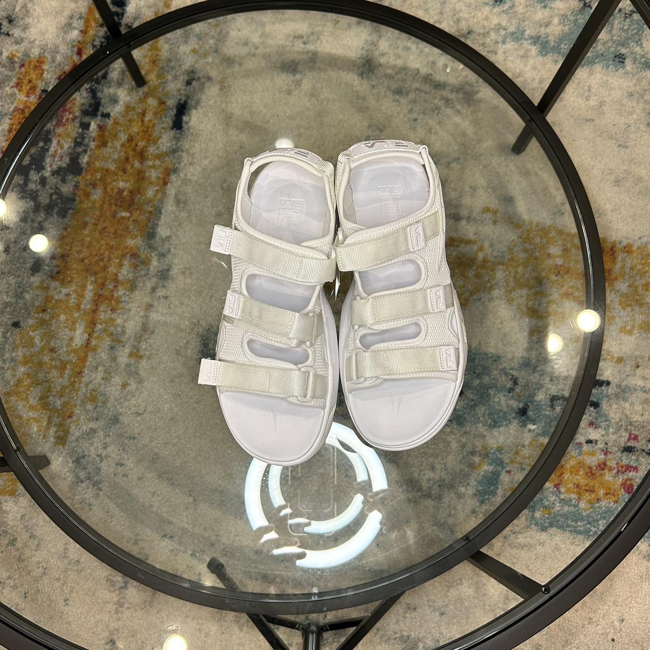 Fila Disruptor Sandal Size: Women 9 - Depop