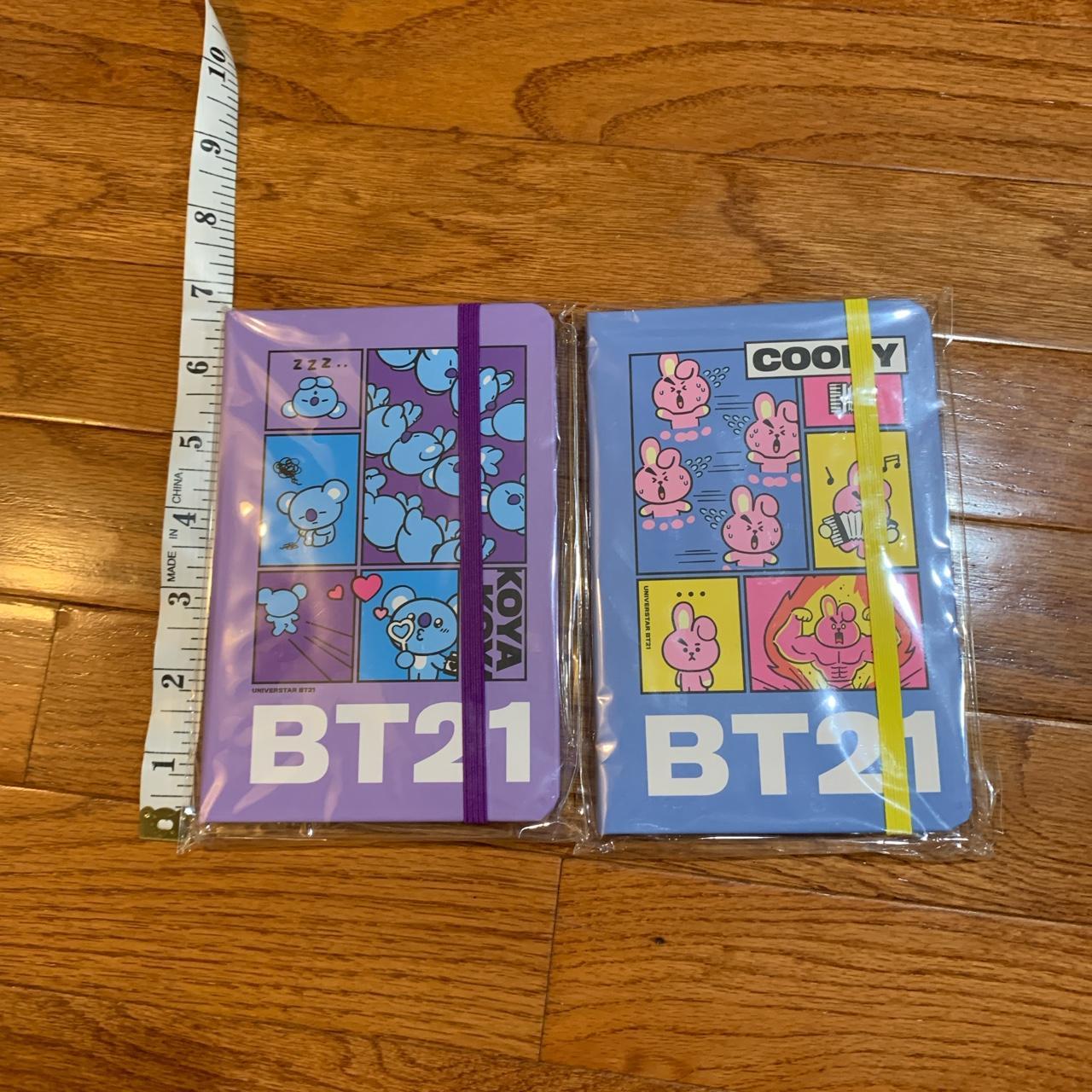 BT21 Koya & Cooky Notebook Both notebooks are... - Depop