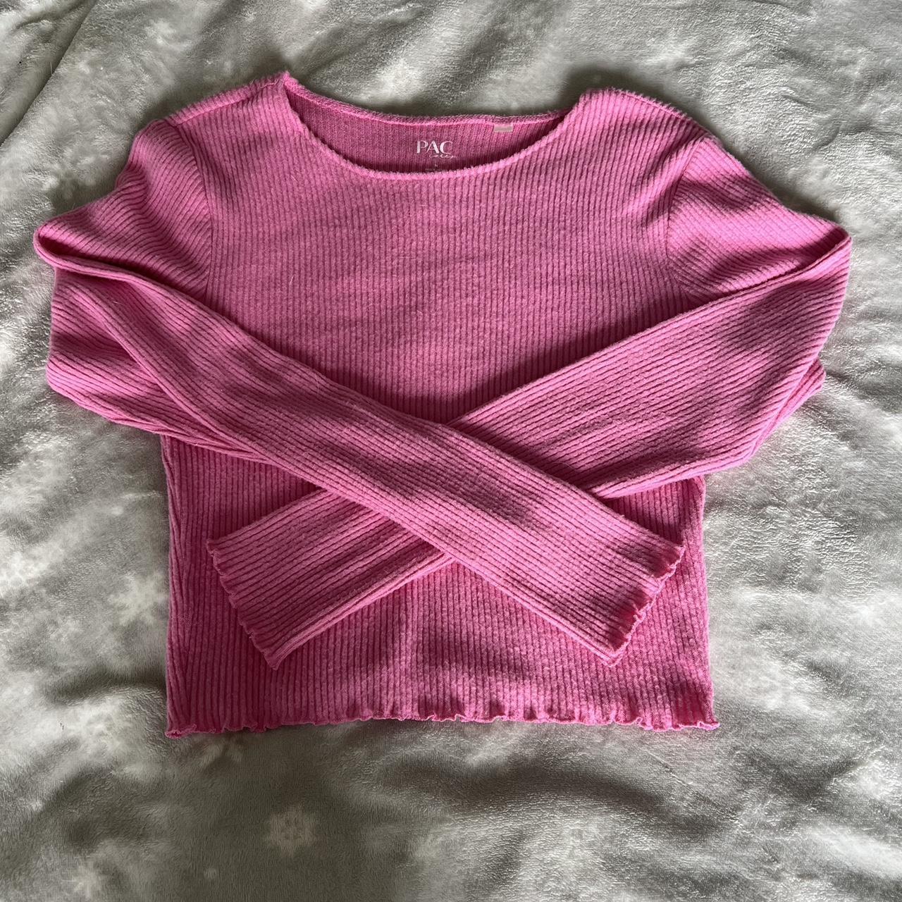 PACSUN pink sweater only worn 3 times size... - Depop