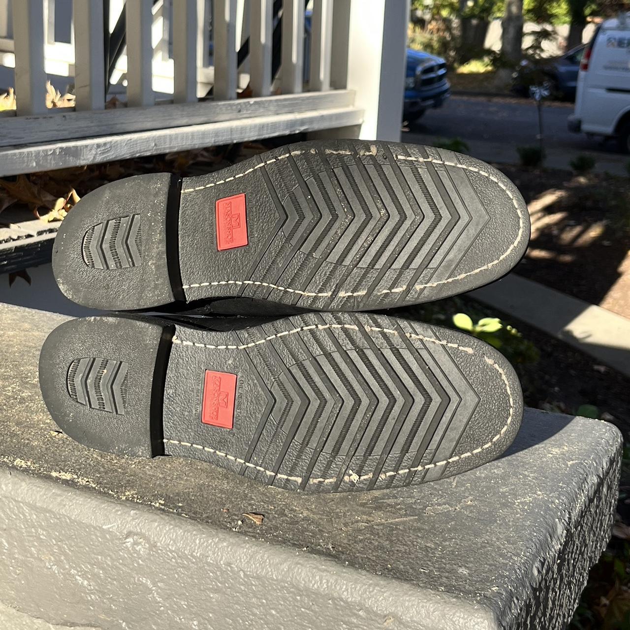 Mason western cowboy boots, all black, round... - Depop