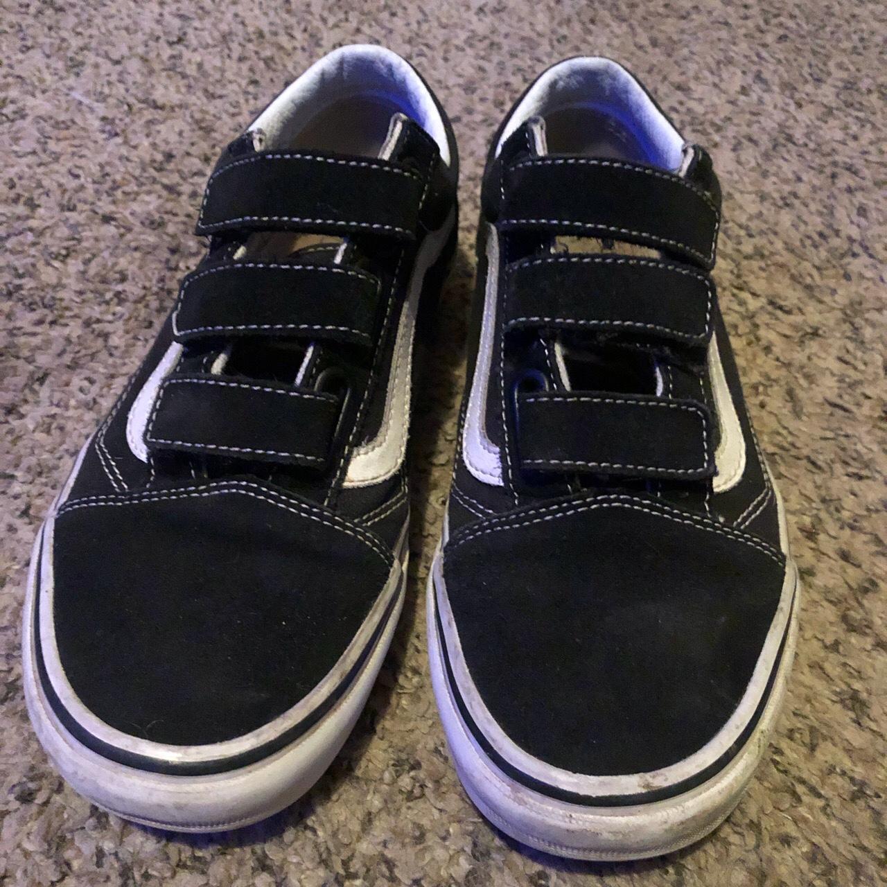 Velcro vans 6.5 men’s - Depop