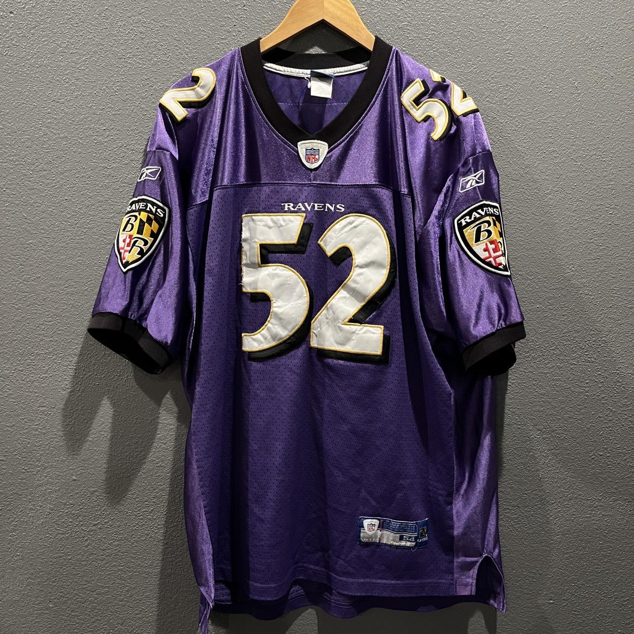 Ray lewis ravens purple jersey reebok Size XL 30... - Depop