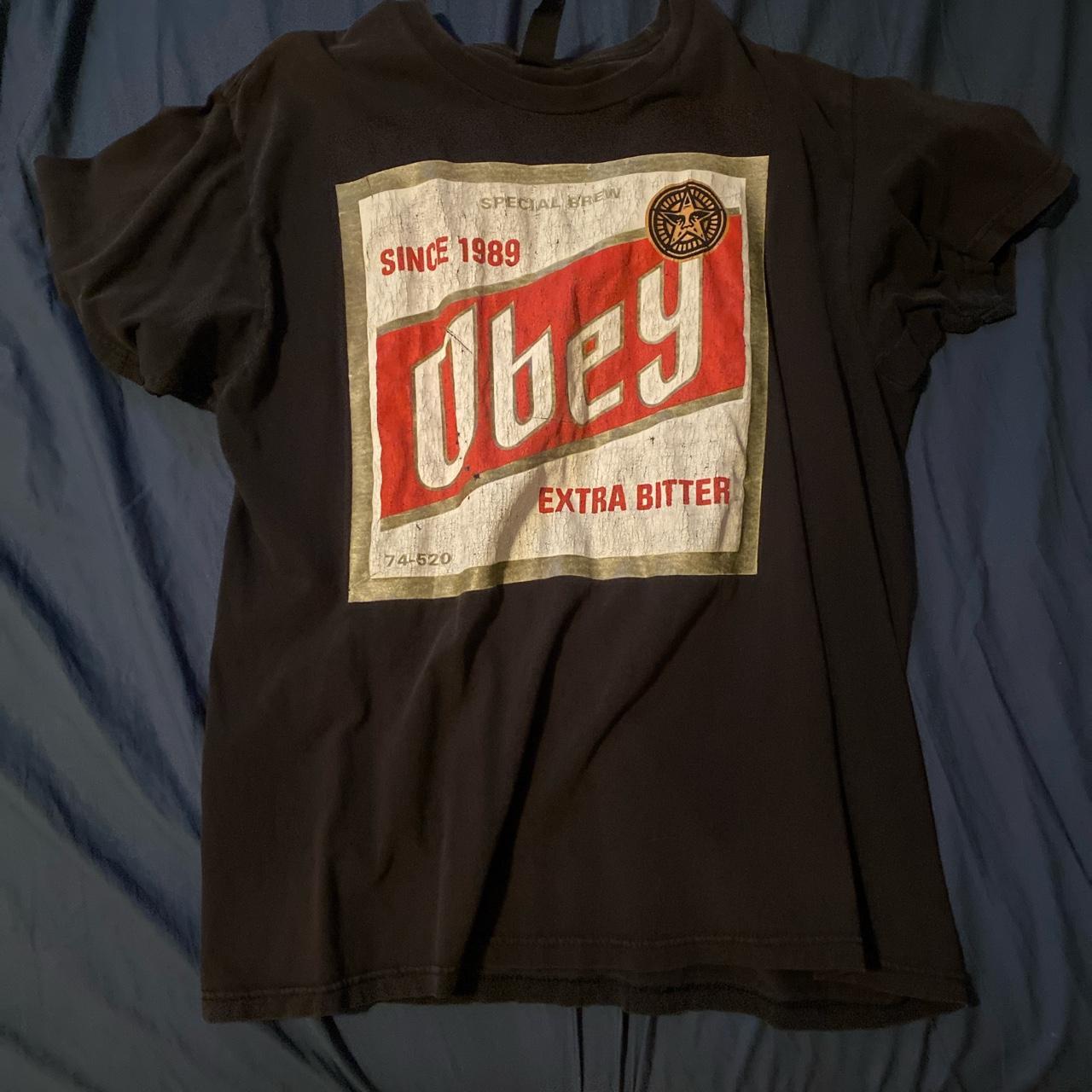 Vintage obey shirt - Depop