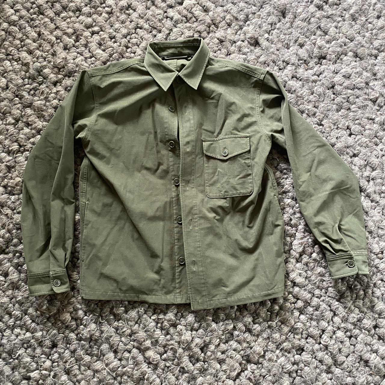 Green Oversized Overshirt #greenjacket... - Depop