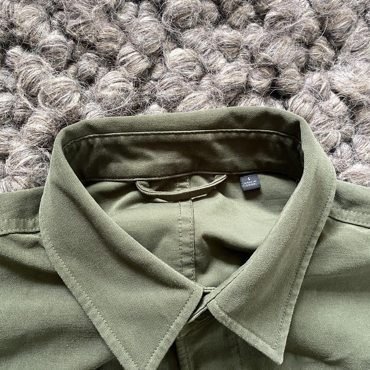Green Oversized Overshirt #greenjacket... - Depop