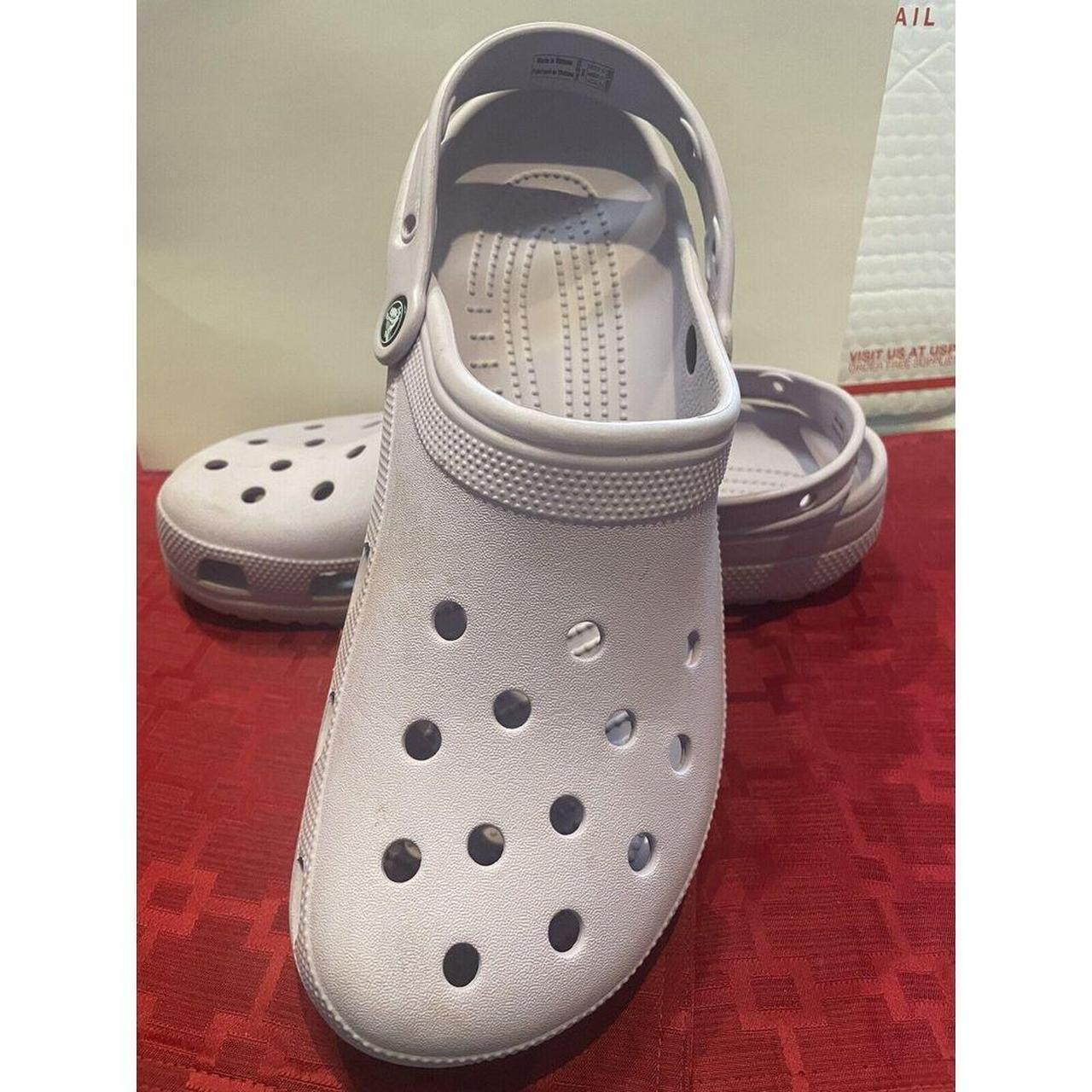 CROCS CLASSIC LAVENDER MENS SIZE 13 CROCS CLASSIC... - Depop