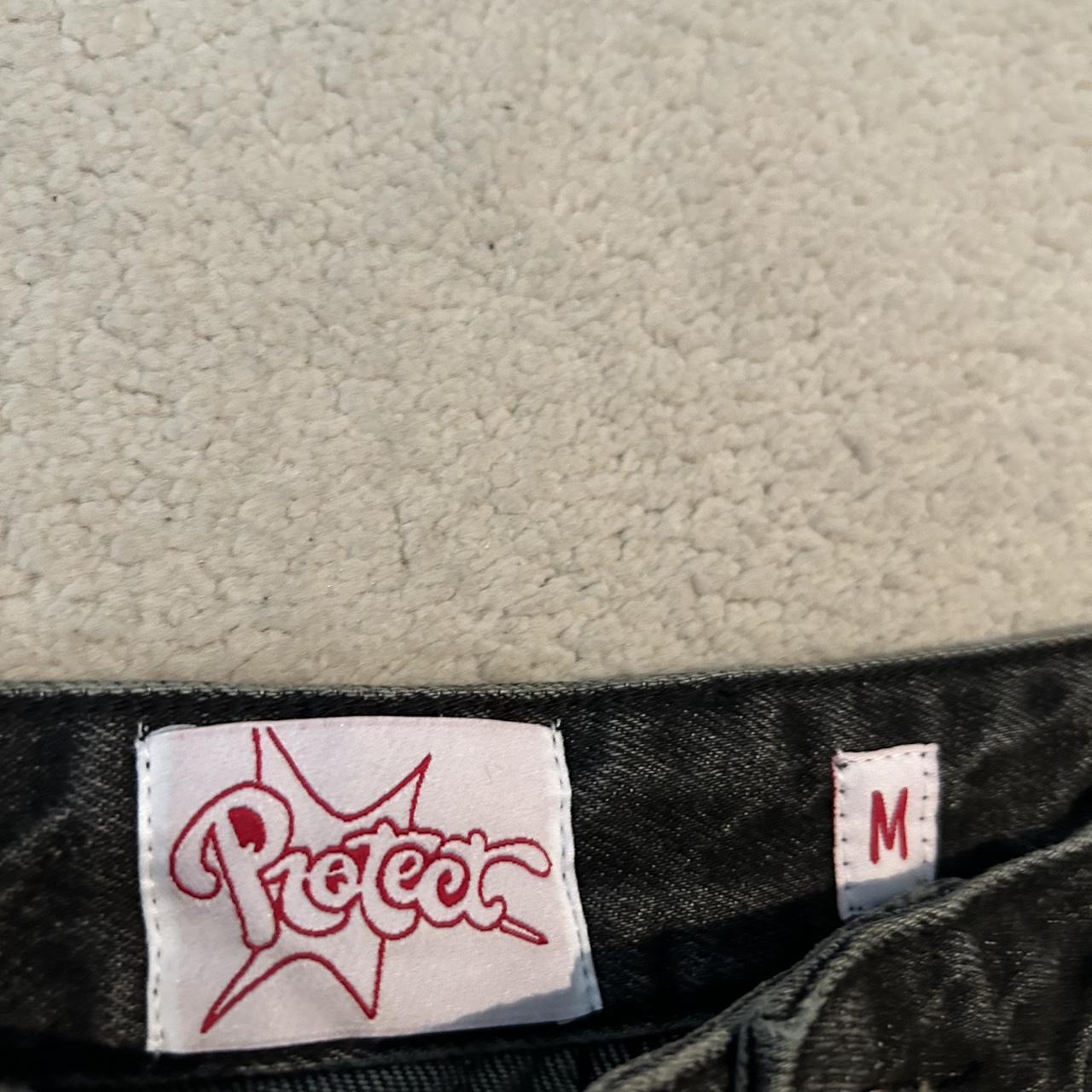 Black protect jorts - Depop