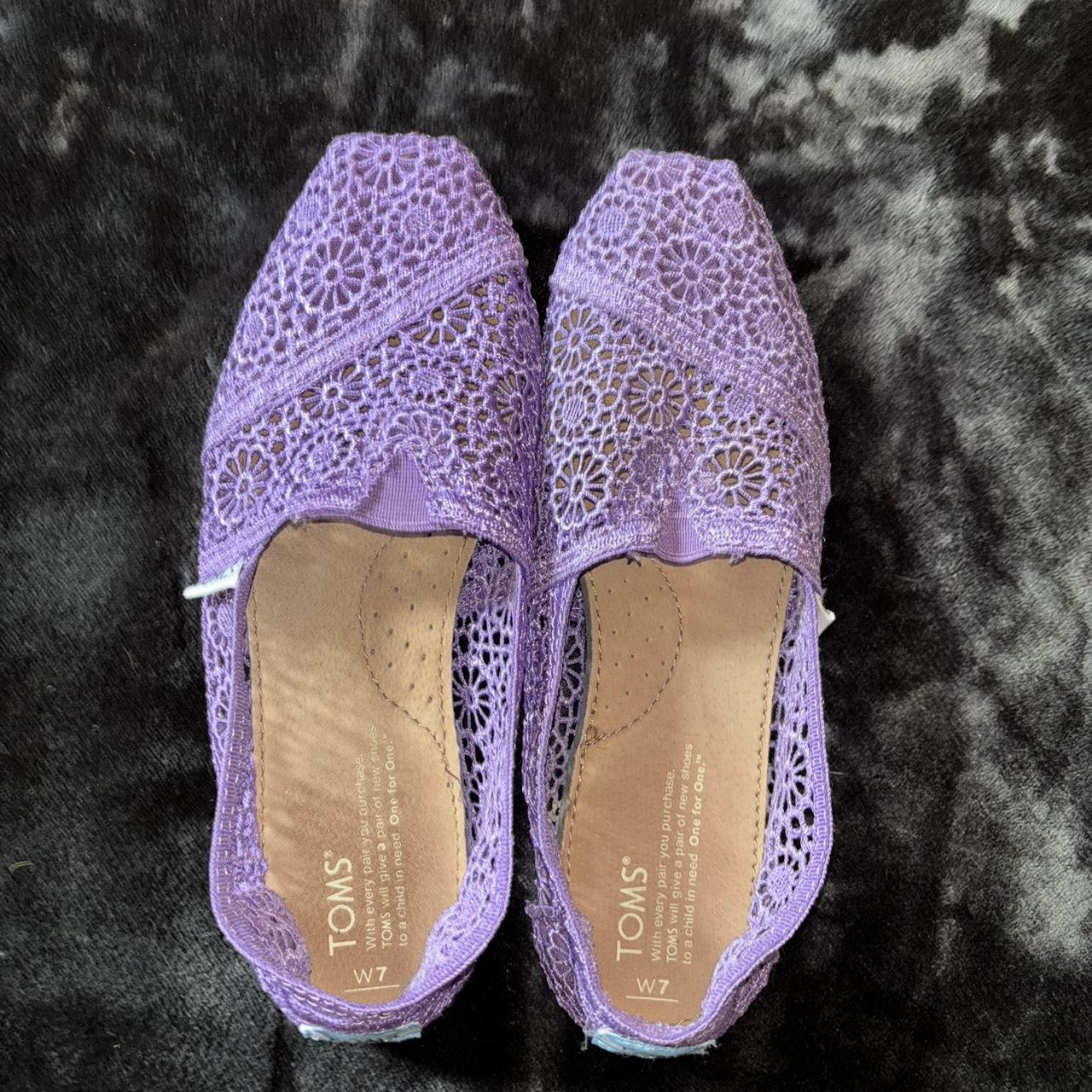 Purple toms #cute #purple | Depop