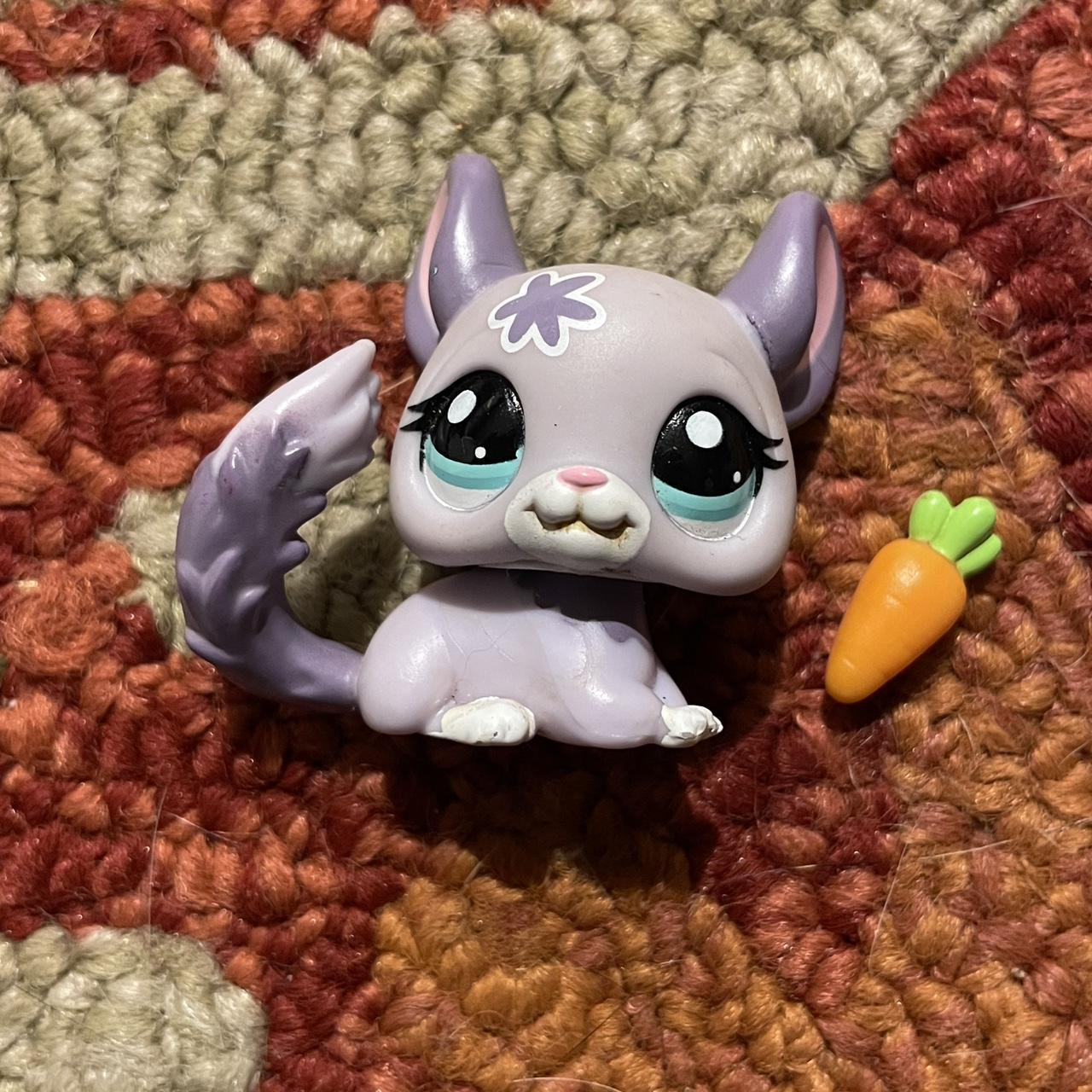 LPS purple chinchilla Carrot included with purchase... | Depop