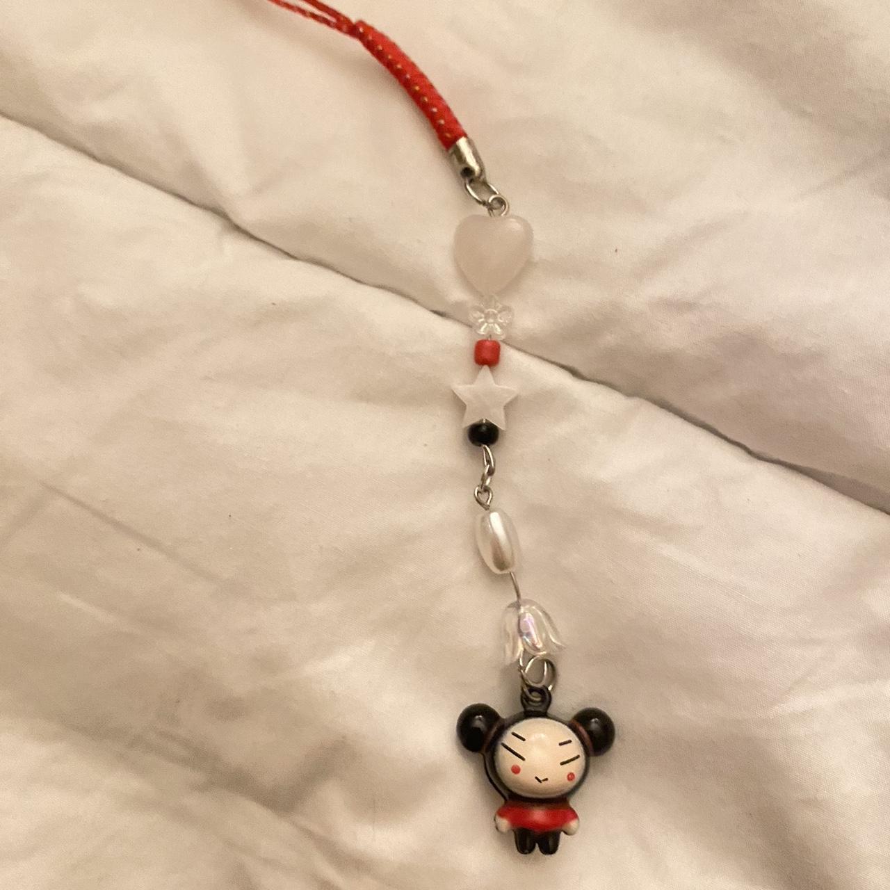 Pucca keychain/phone strap -handmade by me :-) +... - Depop