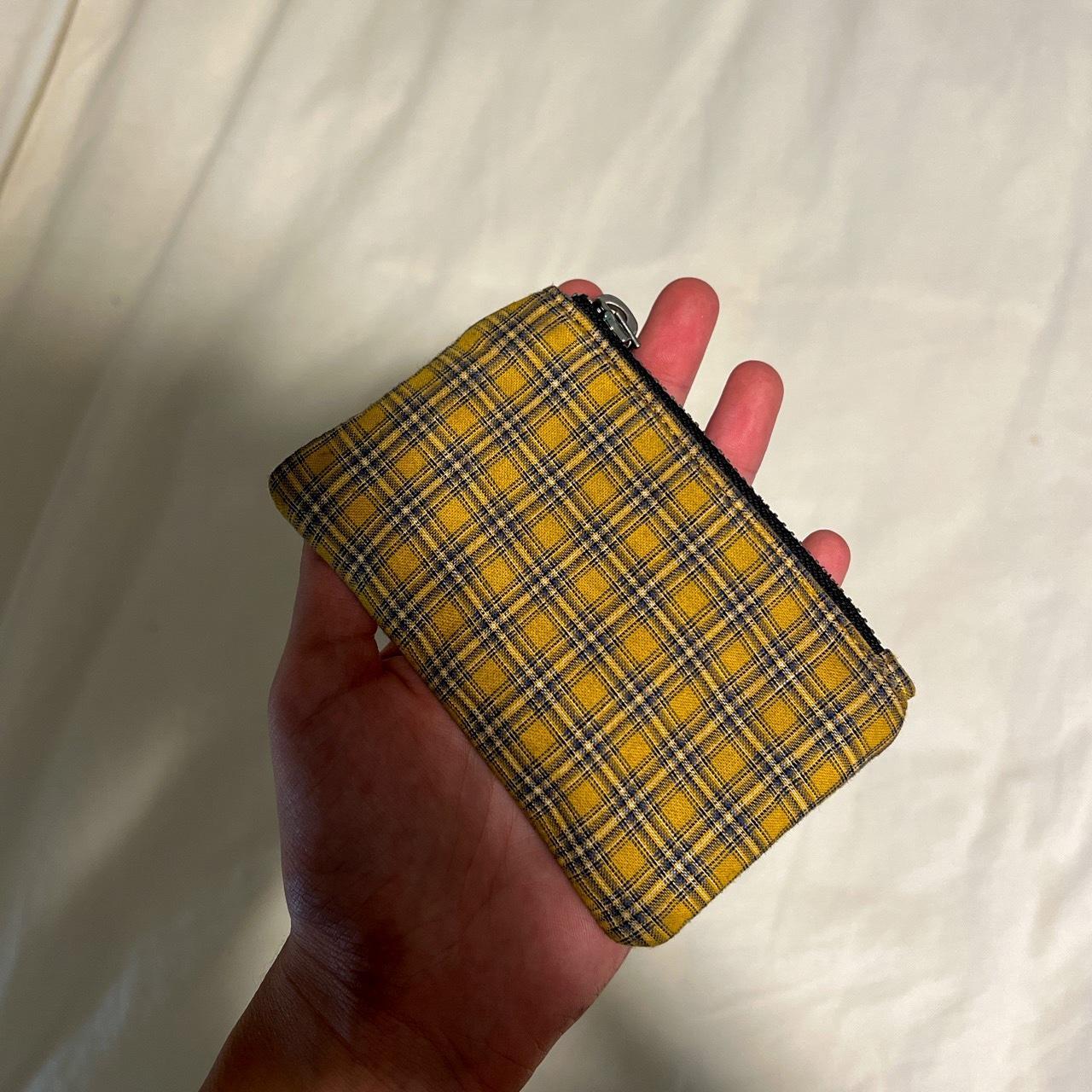 brandy/john galt plaid coin purse in amazing... - Depop