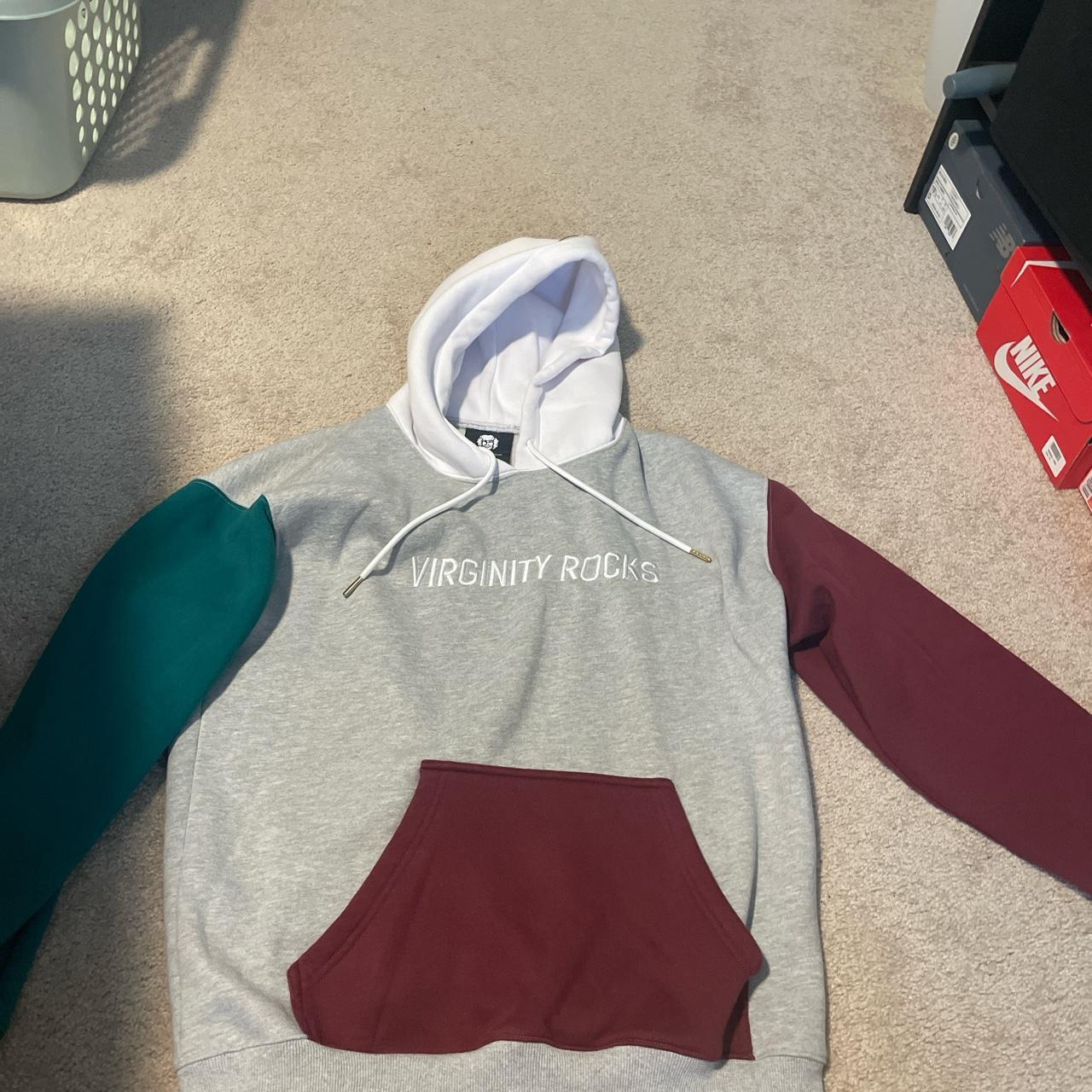 Large virginity rocks Danny Duncan hoodie. Worn once... - Depop