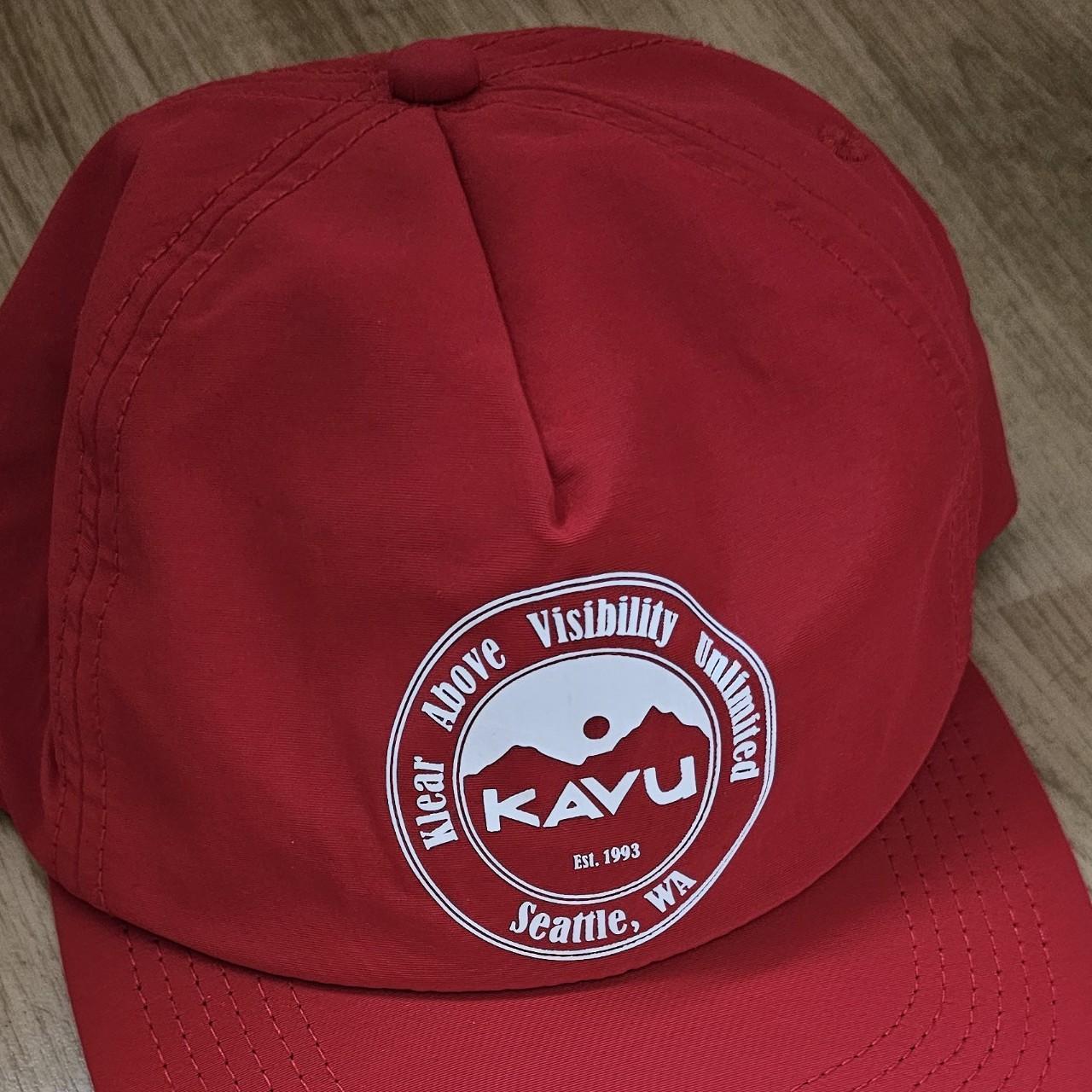 New waterproof, kavu hat,red, one size unisex - Depop
