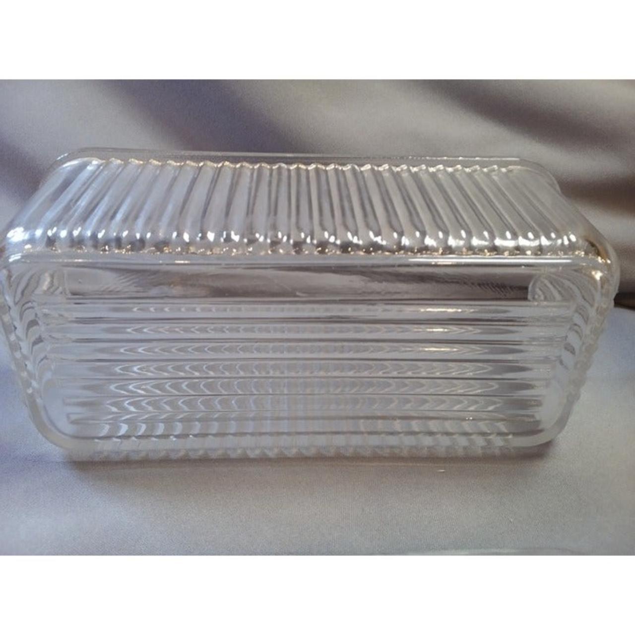 Federal Glass Rectangular Fridge Dish 1940's NO... - Depop