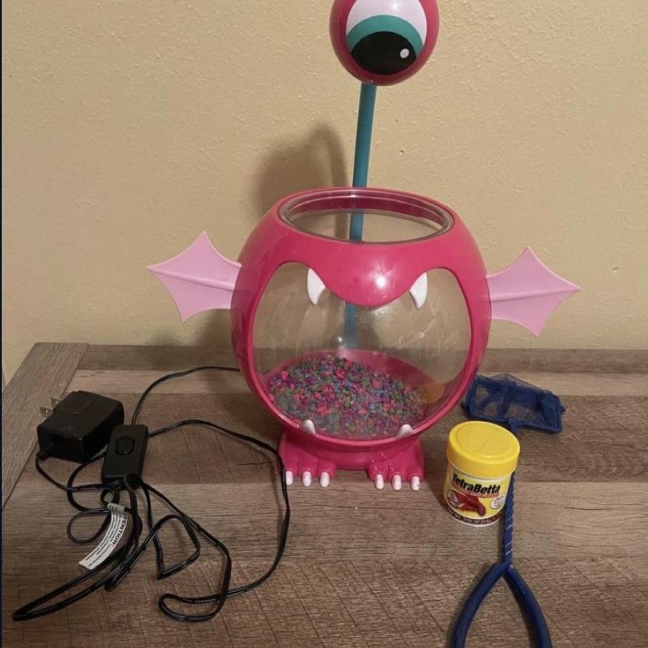 Pink fish bowl 🐠 💕 Good condition ! Doesn’t come... - Depop