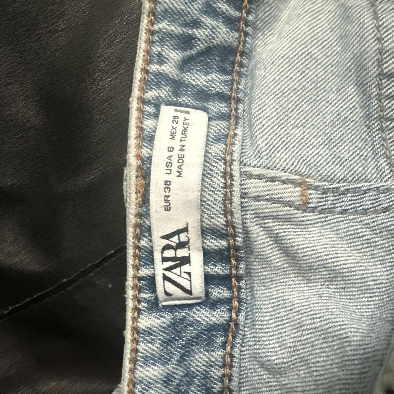 ZARA straight leg with slit jeans Very sheik and... - Depop