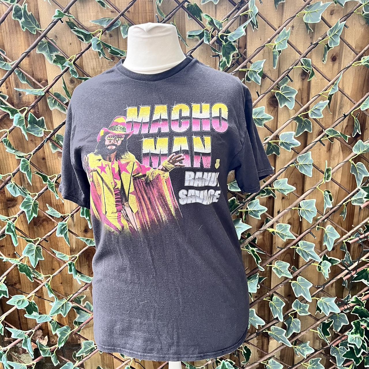 WWE - Macho Man Randy Savage T-Shirt Authentic -... - Depop