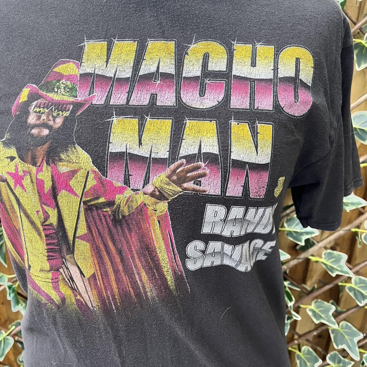 WWE - Macho Man Randy Savage T-Shirt Authentic -... - Depop