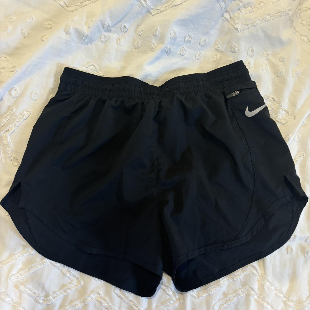 Nike black running shorts Size xs/s - Depop