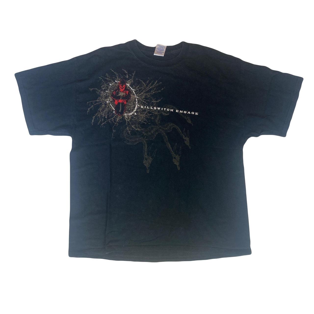 Punk heavy metal satanic goth vtg band t shirt... - Depop