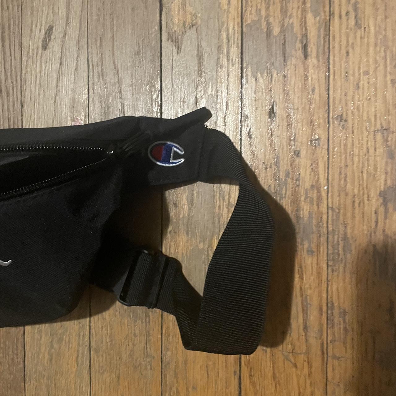 Champion Fanny Pack Black Brand... - Depop