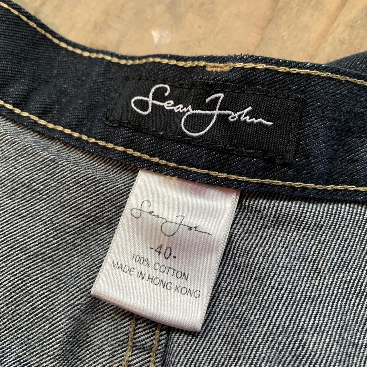 Sean John Men's Navy Jeans | Depop