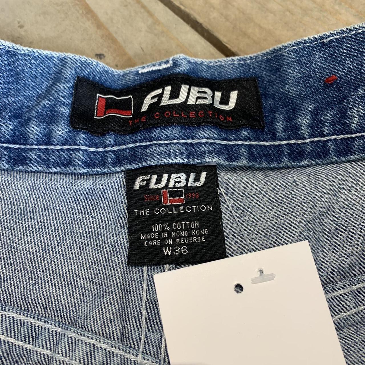 FUBU Men's Blue Shorts | Depop