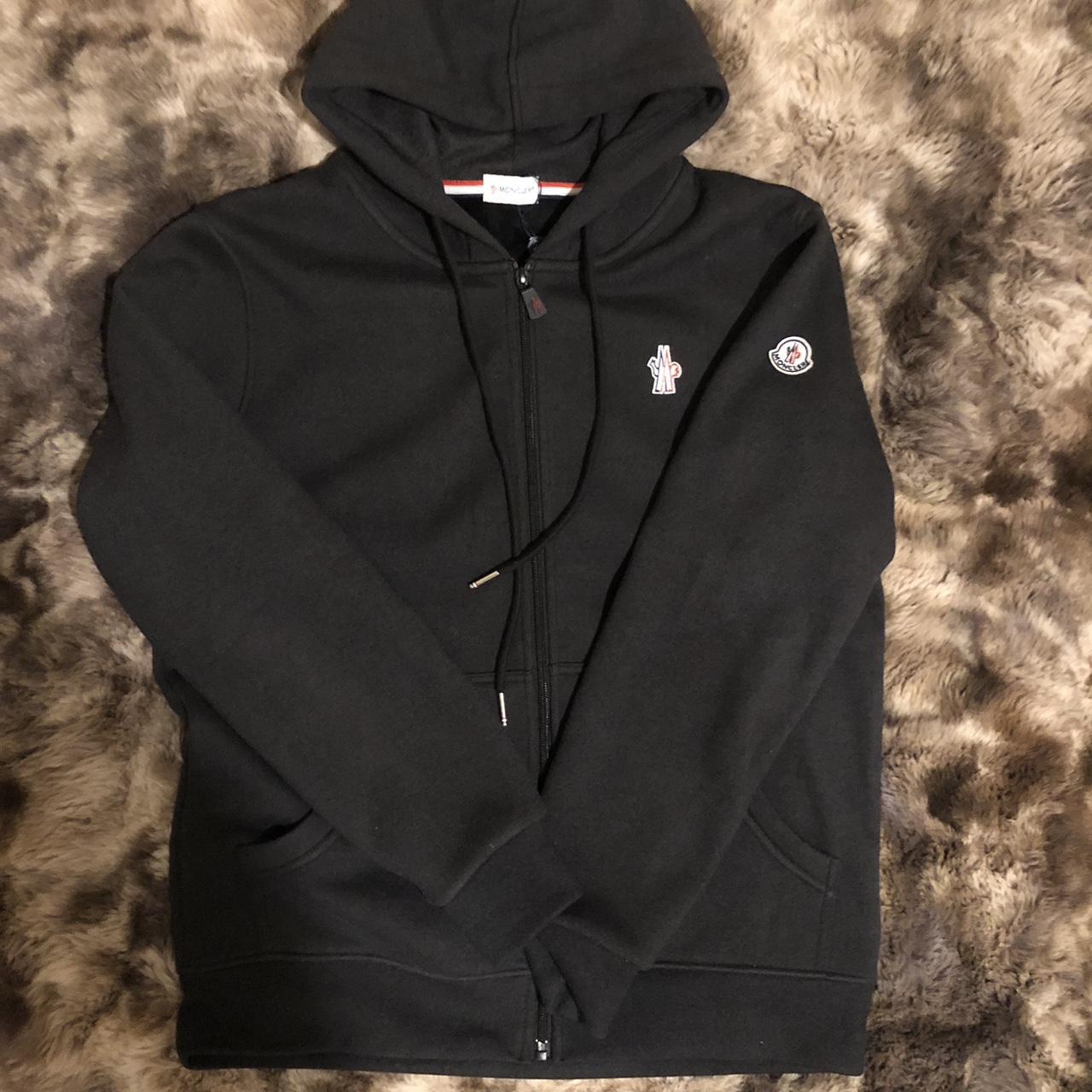 Moncler zip up hoodie Size M brand new with tags - Depop