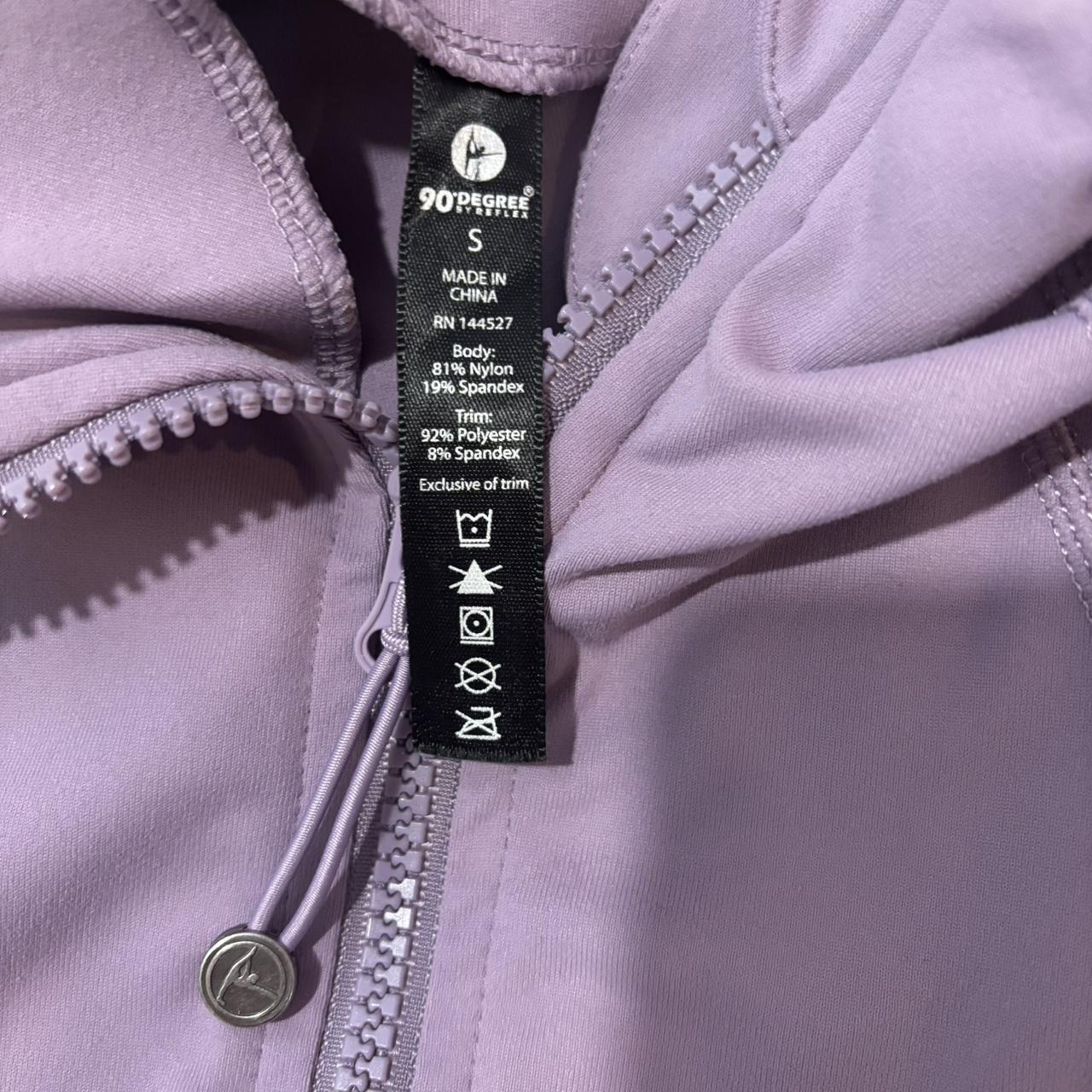 Purple define jacket in size small but it could fit... - Depop