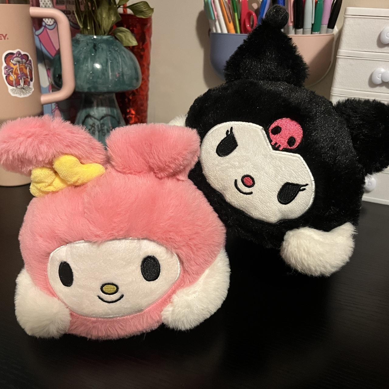 My melody and Kuromi Hot Topic slippers!! Original... - Depop