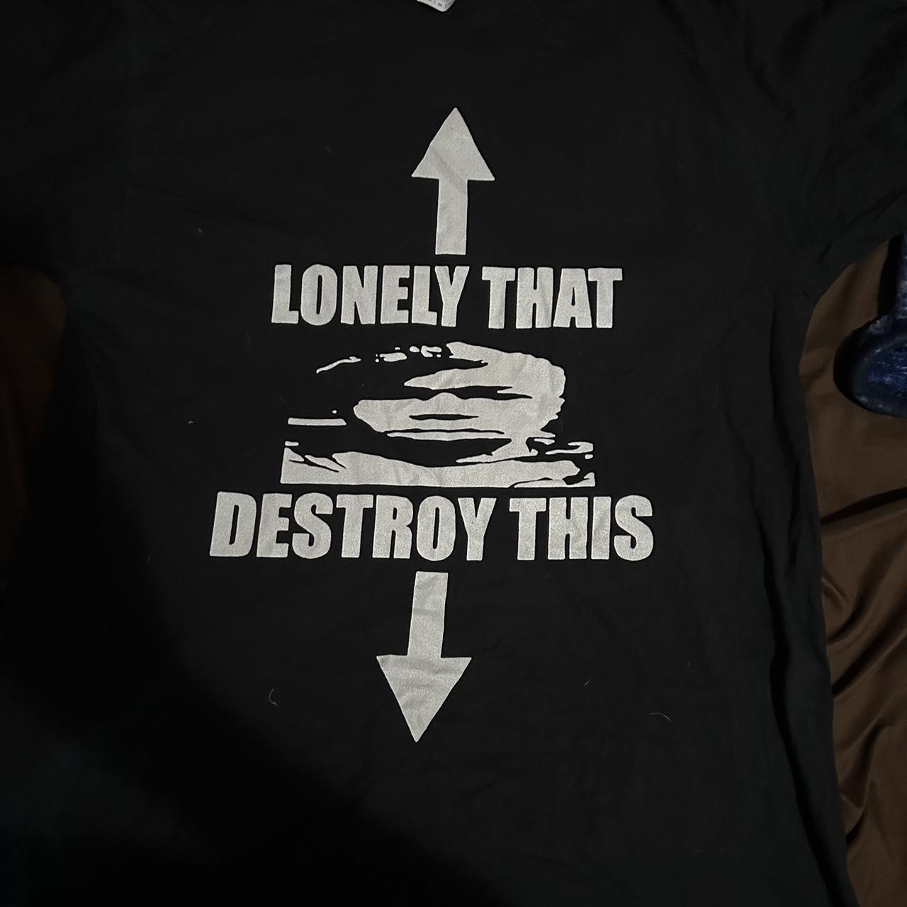 destroy lonely shirt M - Depop