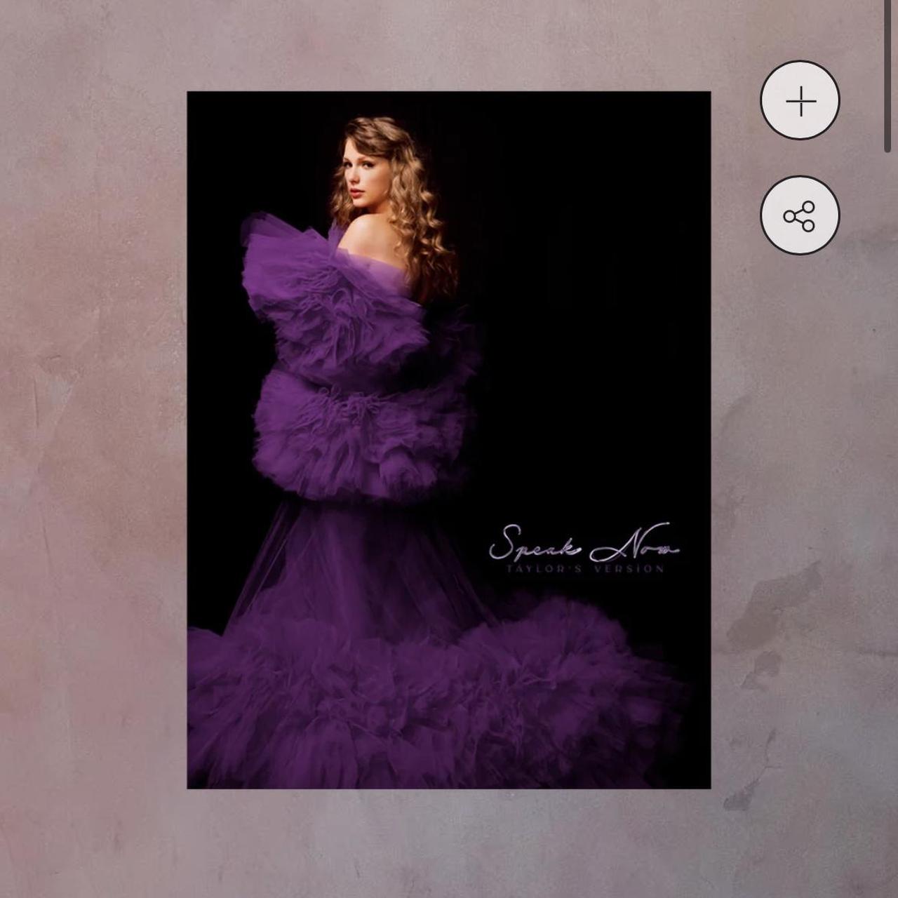 Taylor Swifts Speak Now album poster (Taylor’s... - Depop