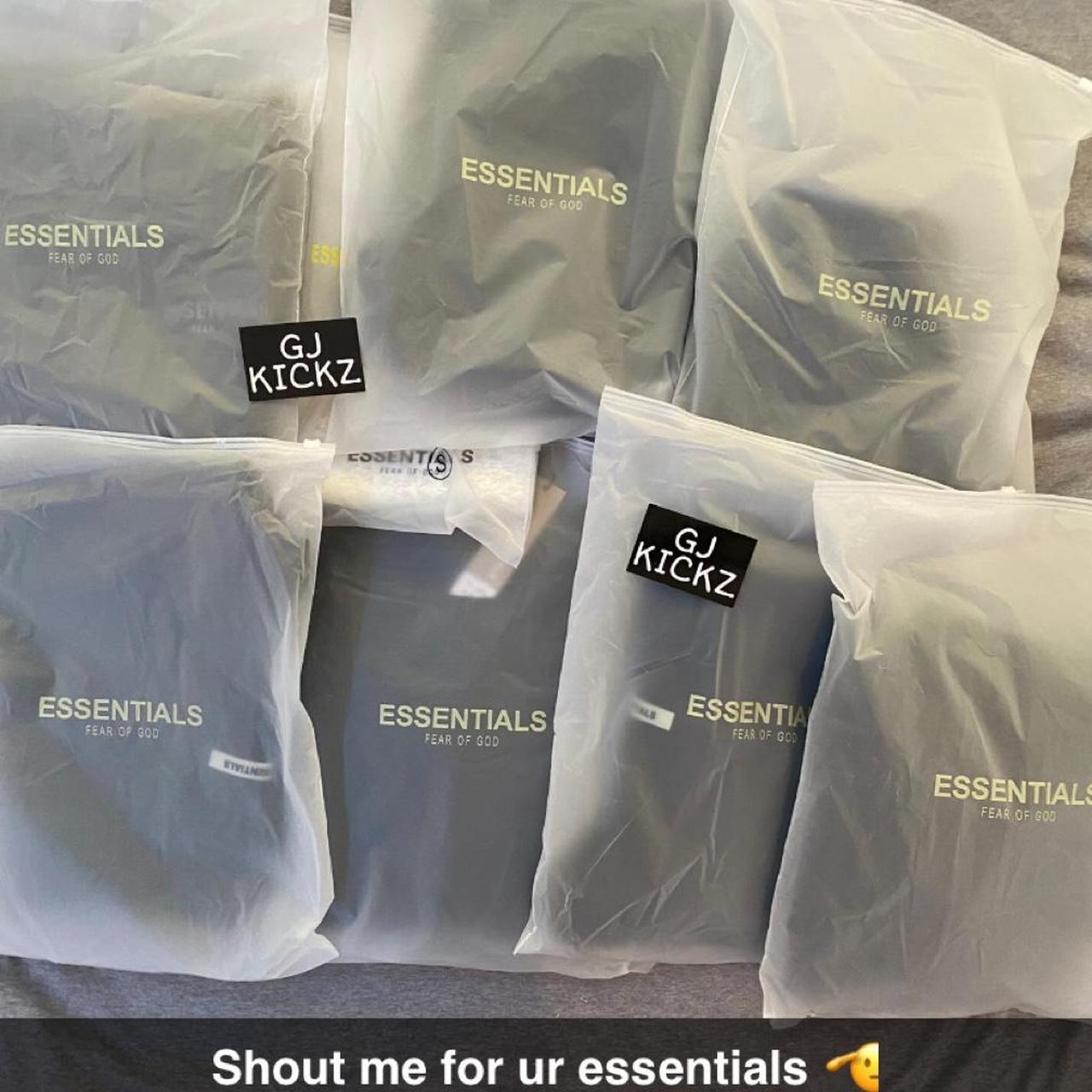 ESSENTIALS JUMPER ONLY ( NOT JOGGERS) brand new Can... - Depop