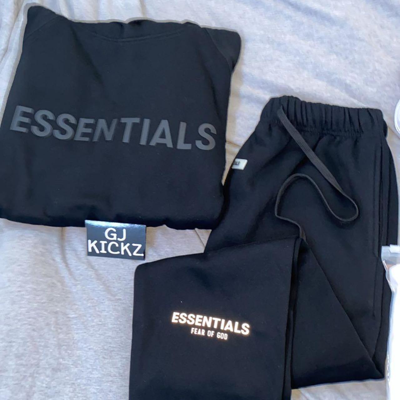 ESSENTIALS JUMPER ONLY ( NOT JOGGERS) brand new Can... - Depop