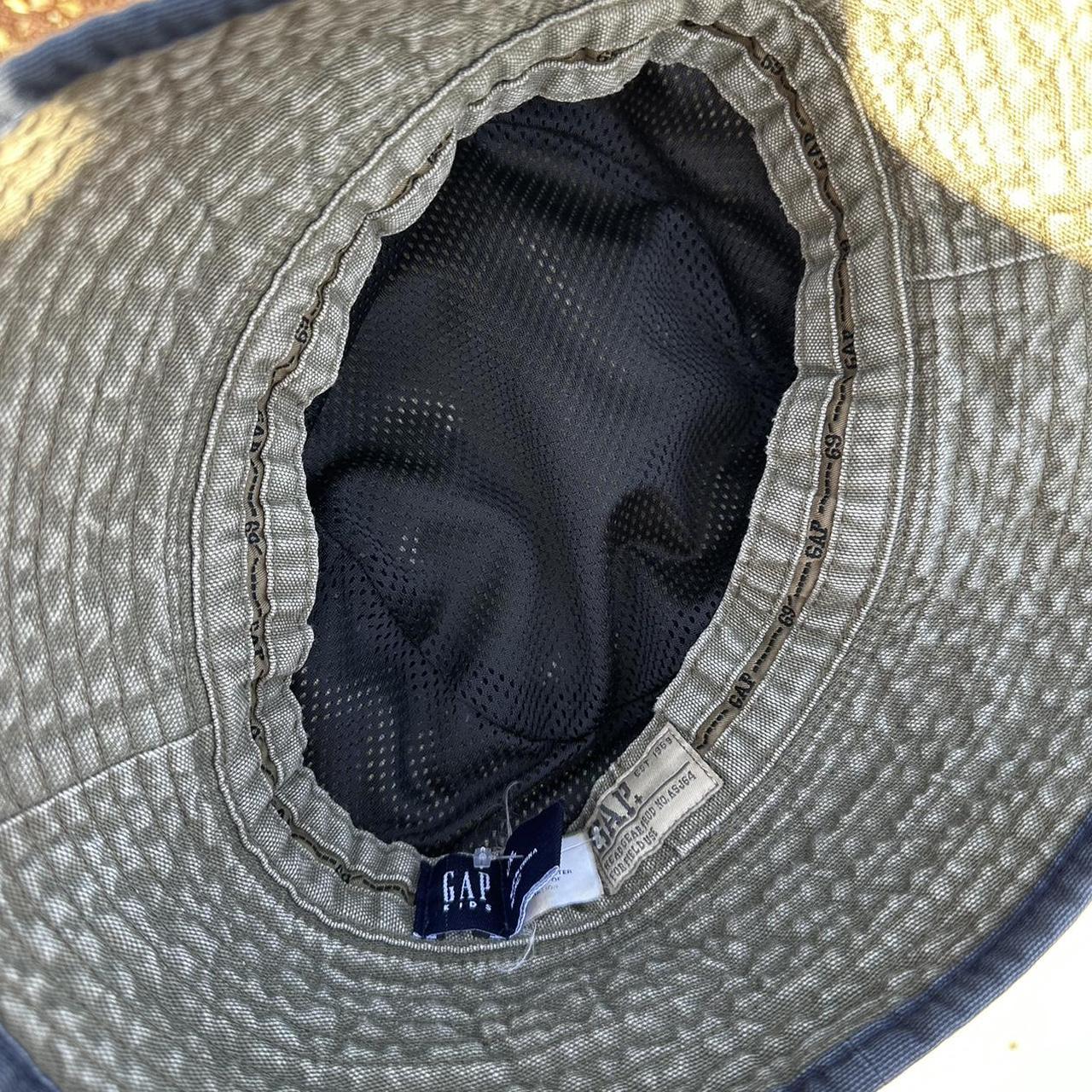 Gap fishing bucket hat, with button pocket on side.... - Depop