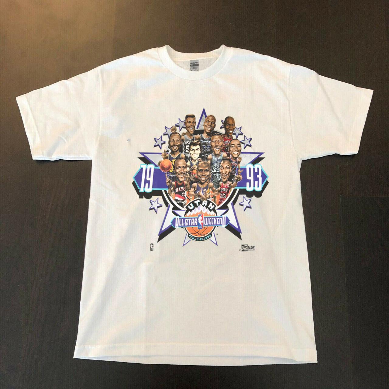 Salem nba caricature T shirt all star New Heavy... | Depop