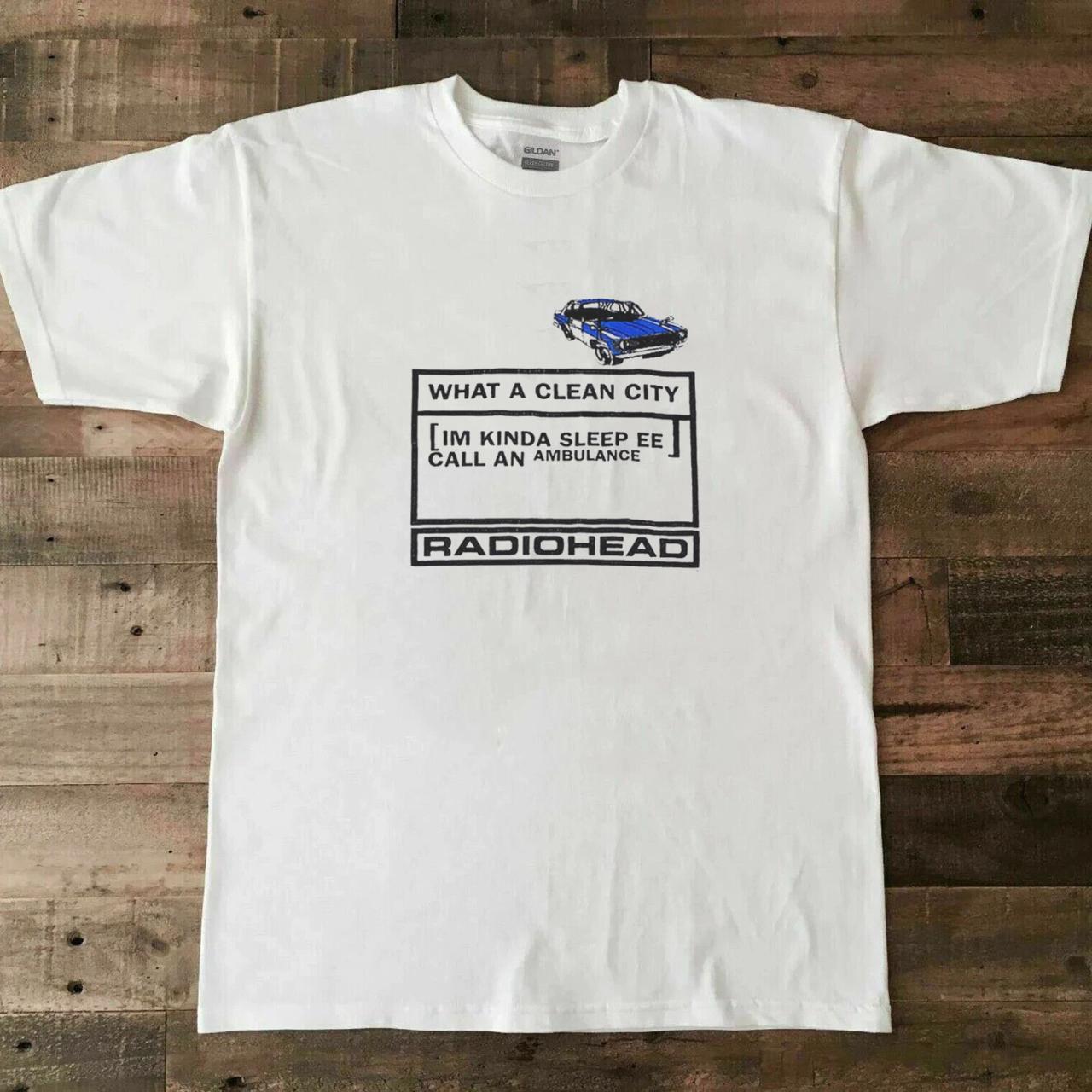 Radio head ok computer T shirt New Heavy Cotton Size... - Depop