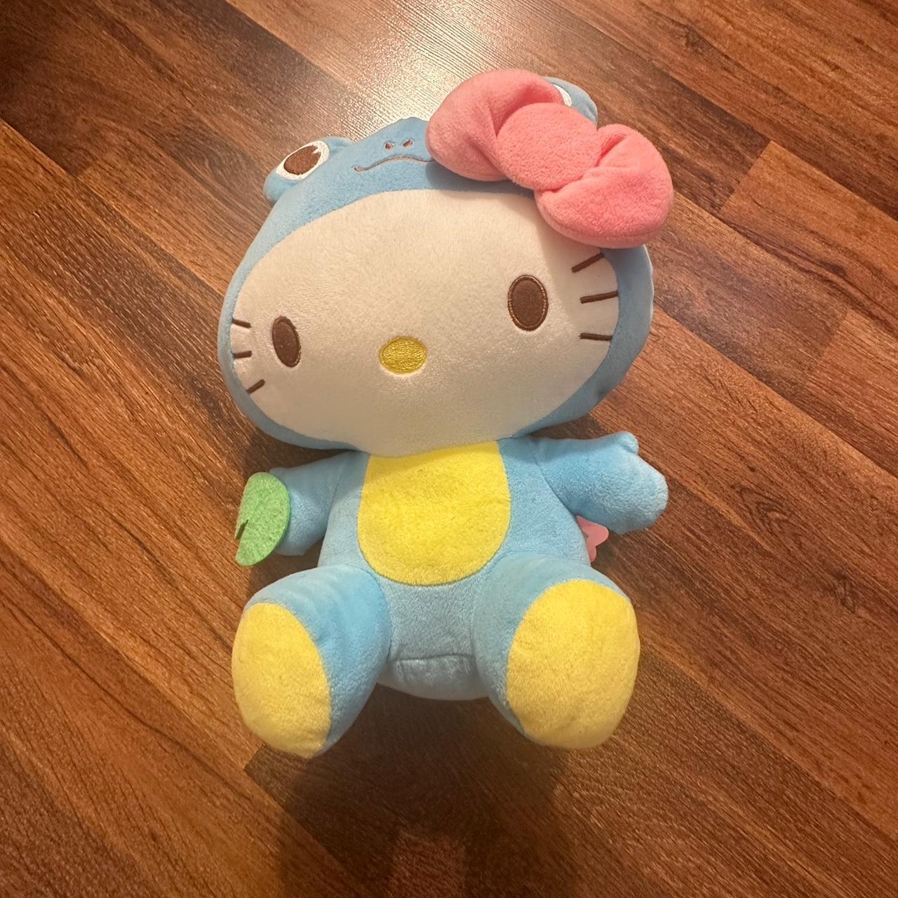 blue hello kitty stuffed animal / plush !! i accept... - Depop