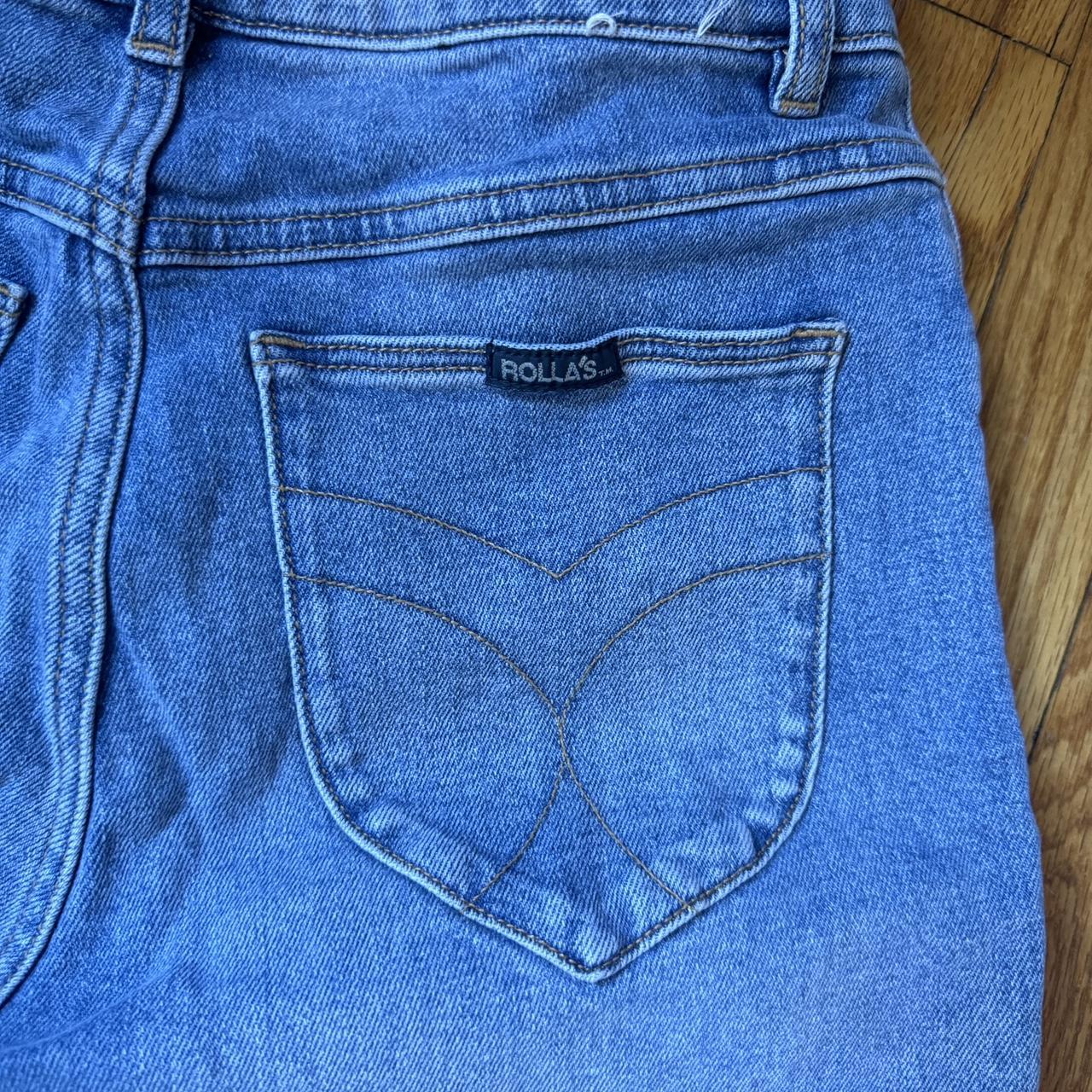Rolla’s high rise straight jeans. New, worn once. - Depop