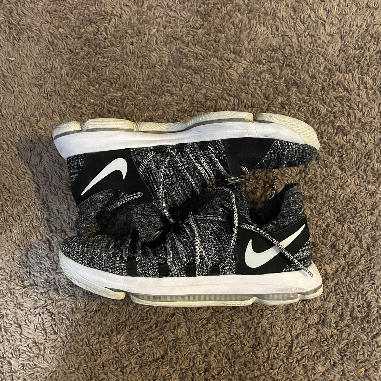 NIKE KD 10 “OREO” SIZE 11 GREAT CONDITON DM FOR ANY... | Depop