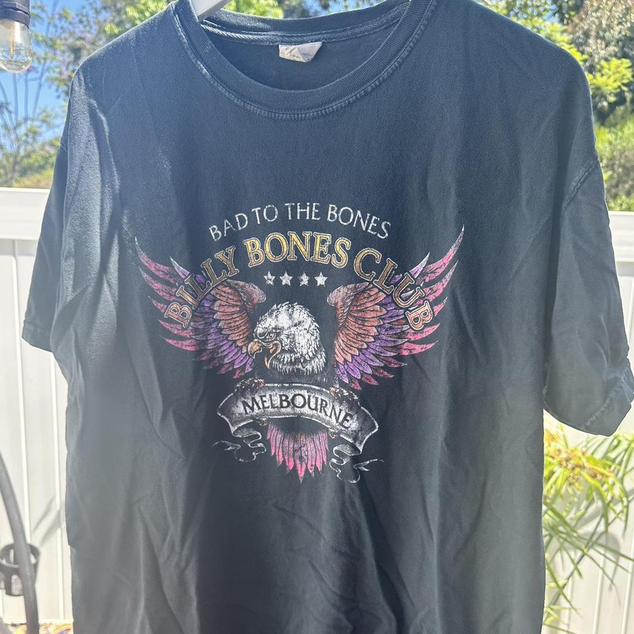 BILLY BONES CLUB vintage wash tee (L) • super nice... - Depop