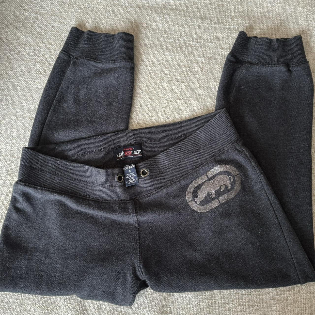 Ecko Unltd Cropped lounge pants y2k size:... - Depop