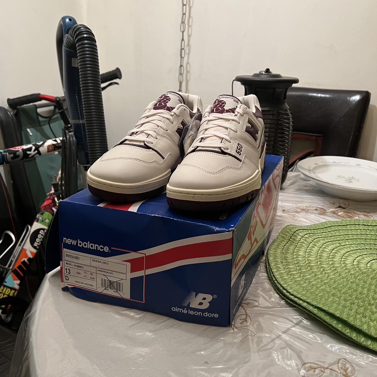 Brand new ALD/NB 550 (Purple) Box is made of... - Depop