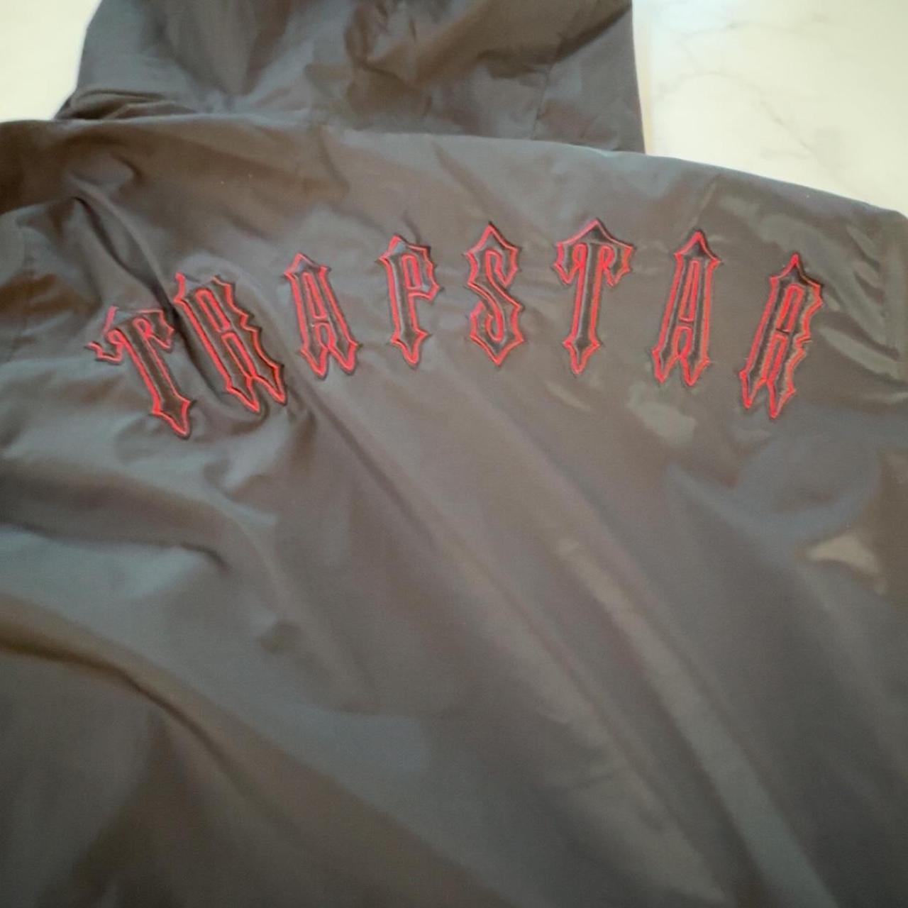 Trapstar Red & Black Windbreaker Brand new with... - Depop